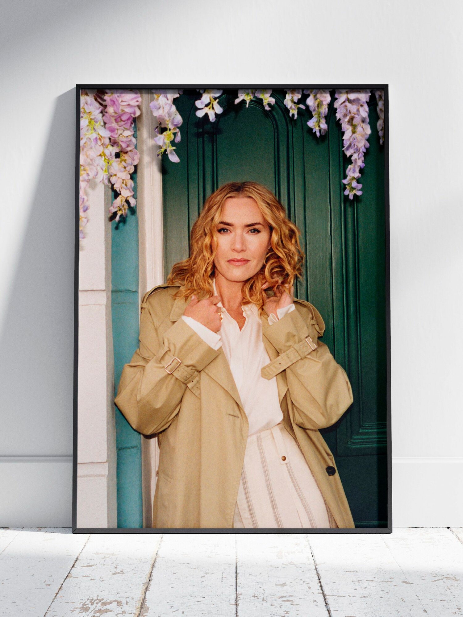 Плакат на стену для интерьера Кейт Уинслет (Kate Winslet 42) - Постер по актеру фильма, кино, сериала формата A4 (21x30 см)