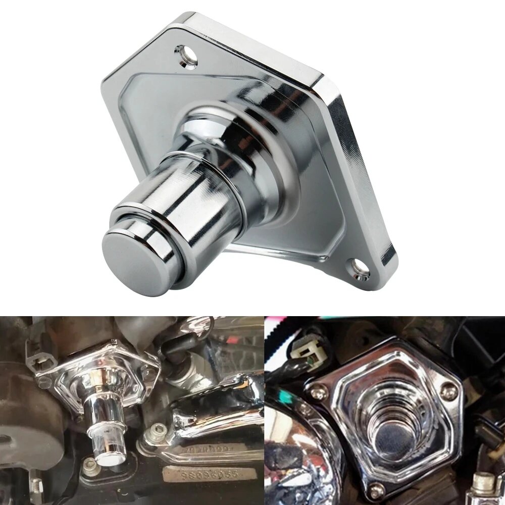 Крышка соленоида стартера Harley Chrome, Серебряный