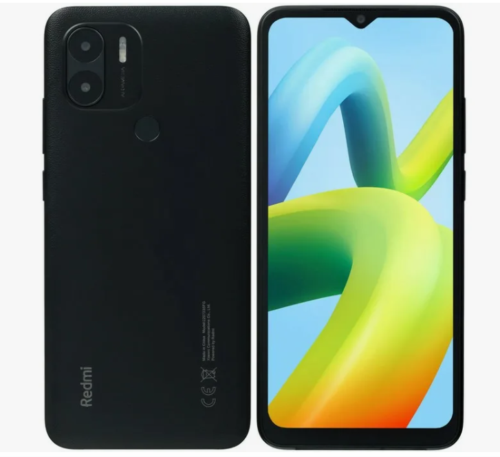 Смартфон Xiaomi Redmi A1+ 2/32 ГБ Global, Dual nano SIM, черный Б/У уценка