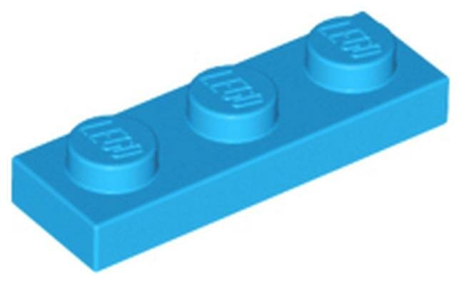 Деталь Lego 3623 Plate 1 x 3