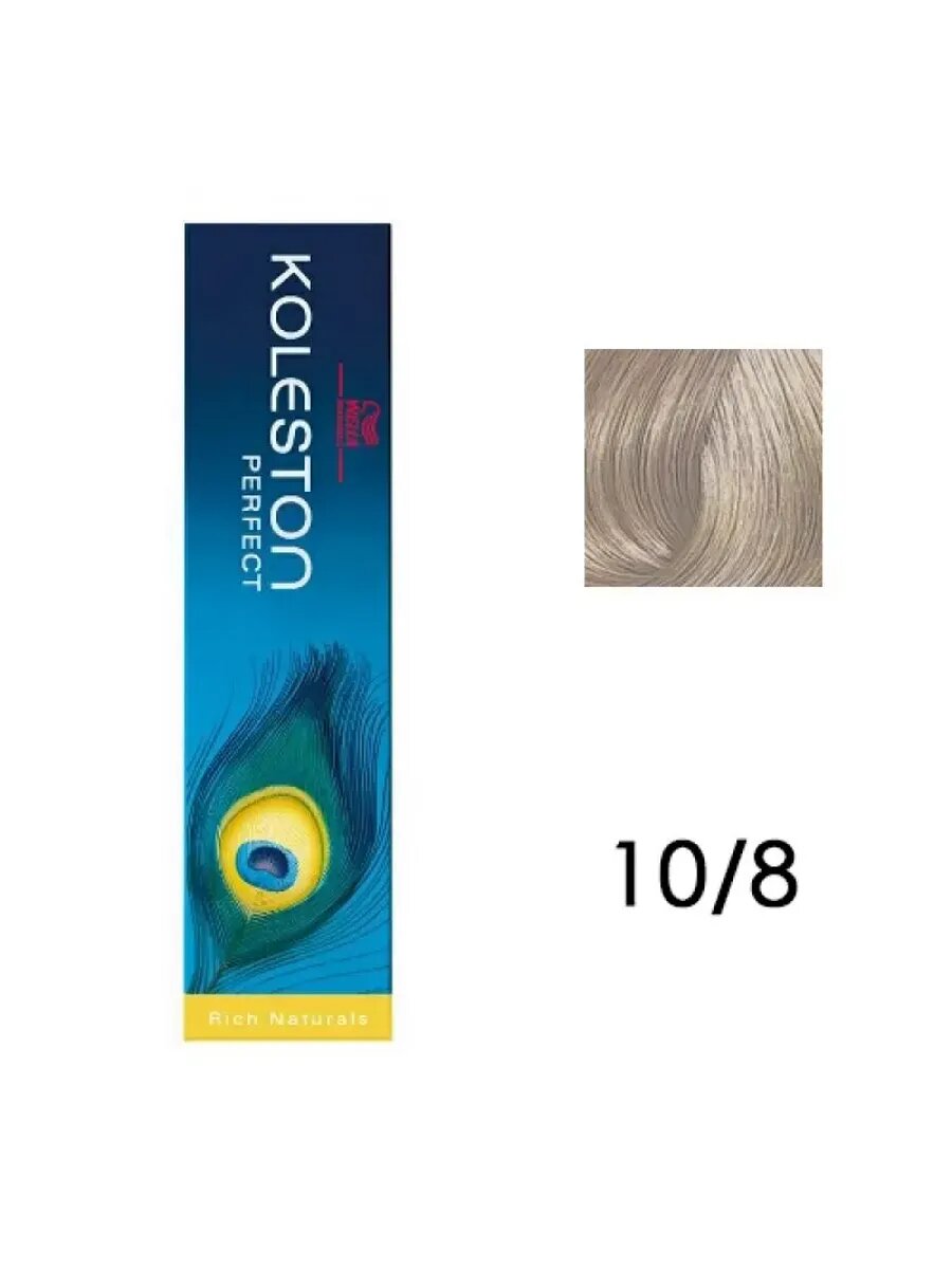 WELLA Koleston perfect 10/8 10/8 Стойкая крем краска 60мл