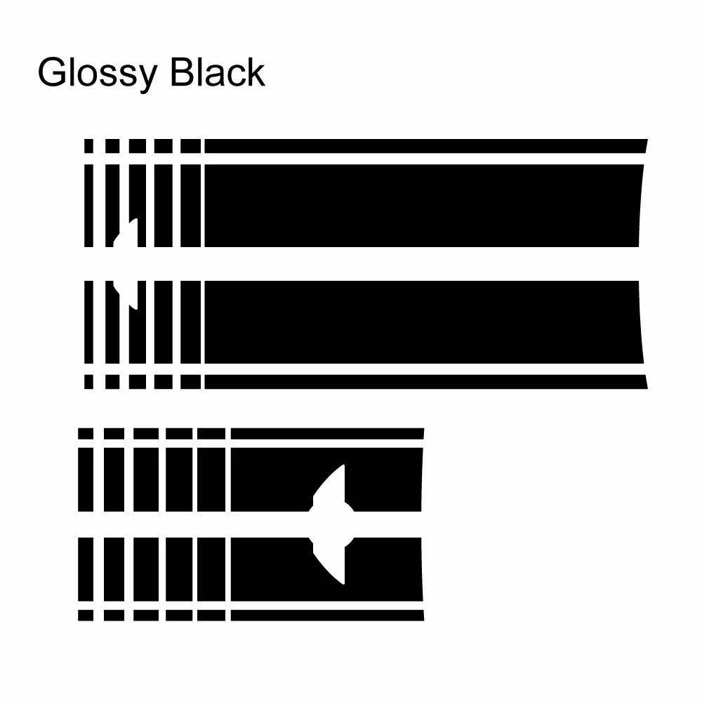 Наклейка на капот Glossy Black для MINI Cooper