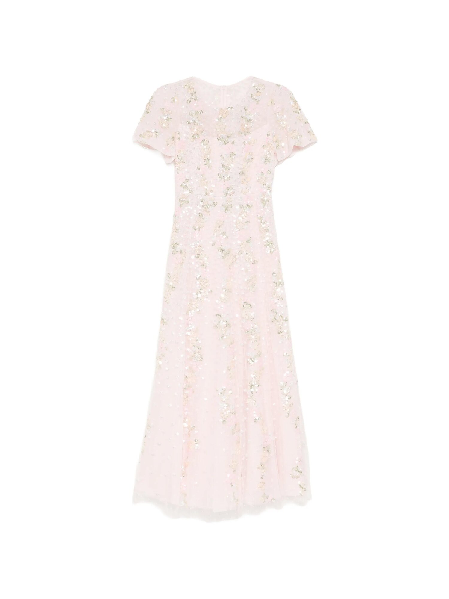 Платье All-over sequin embellishment dress