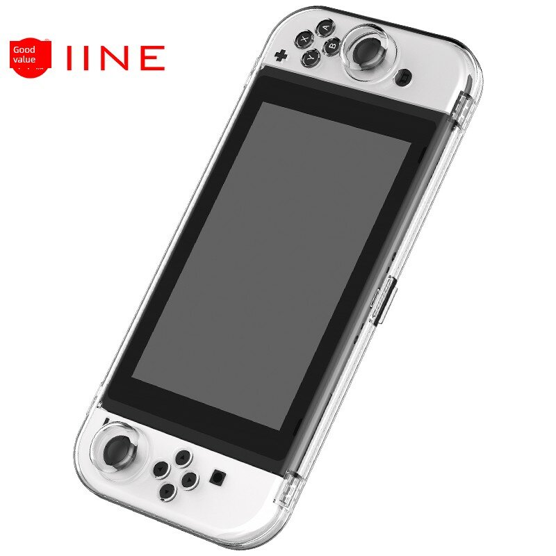 Магнитная прозрачная пылезащитная коробка для контроллеров Joy-Con Nintendo Switch, ПК-защитная оболочка с замком
