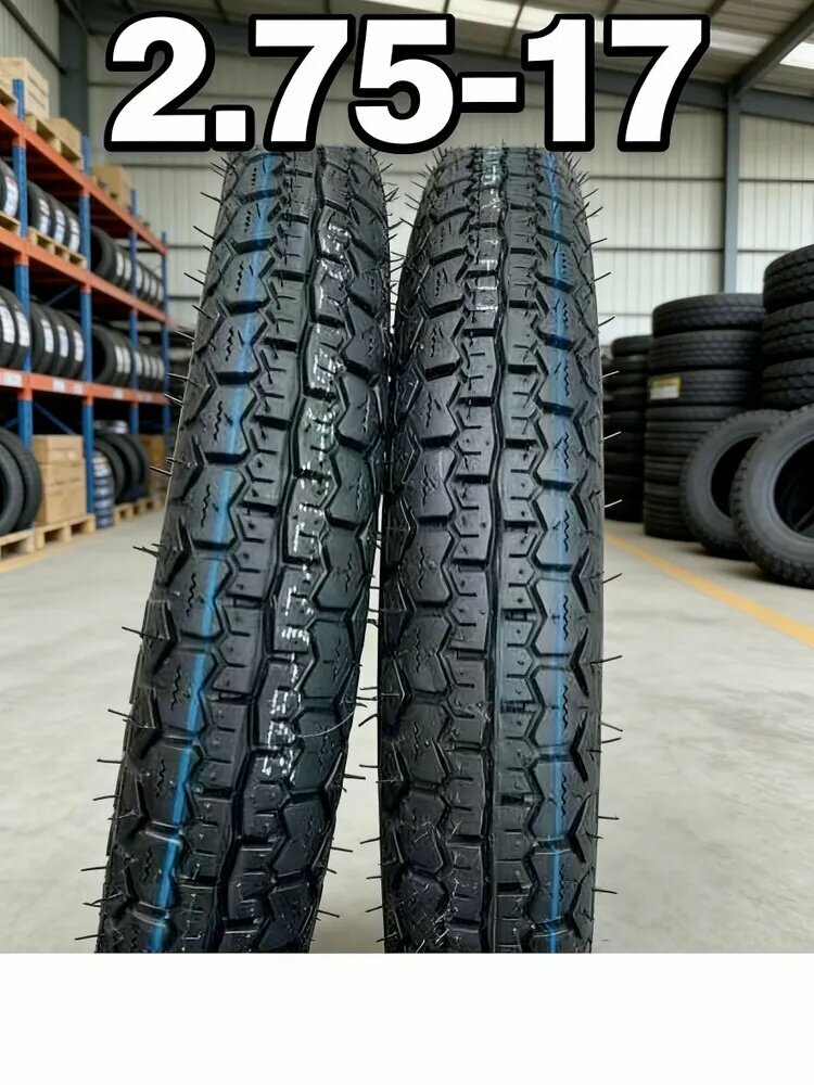 1 Мотошины 80/100 R17 47 J