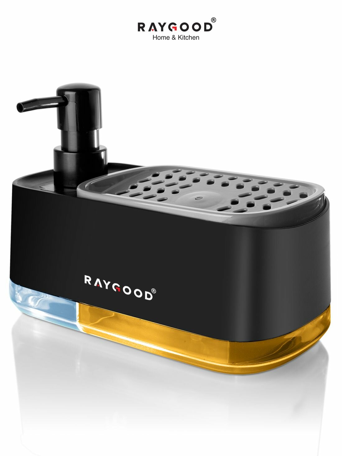 RAYGOOD Диспенсер для моющего средства с дозатором для жидкого мыла. Raygood