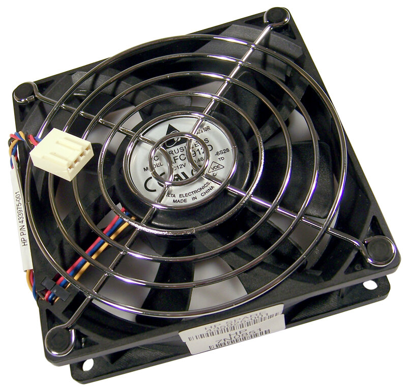 Вентилятор HP 433975-001 12v 92x92x25mm 4000