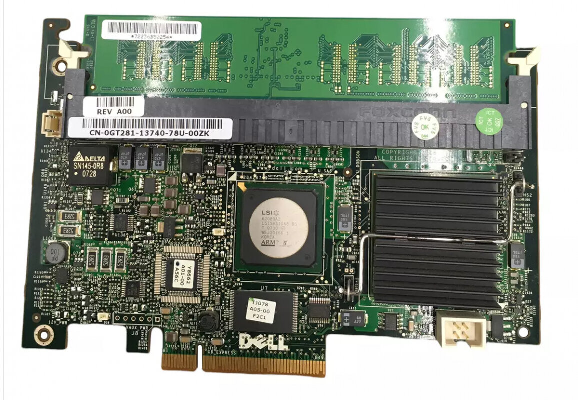 Контроллер Dell 0MX694 PCI-E 256Mb — фото 1