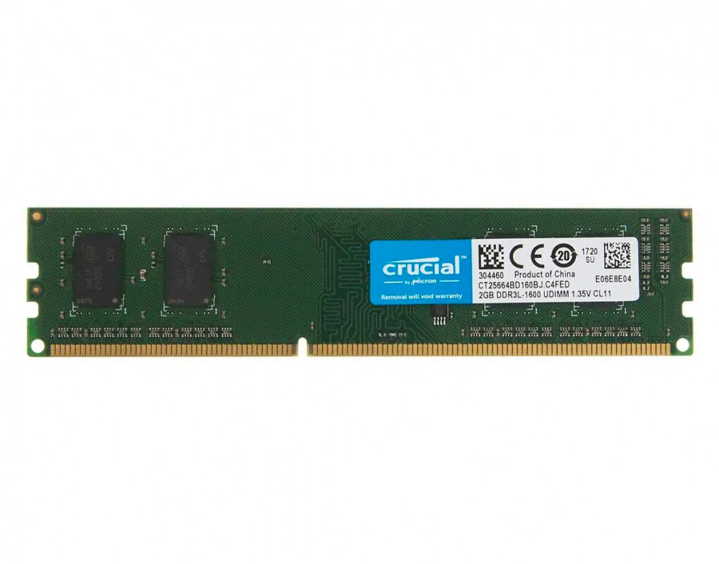 Оперативная память Crucial CT25664BD160BJ. C4FED DDRIII 2Gb