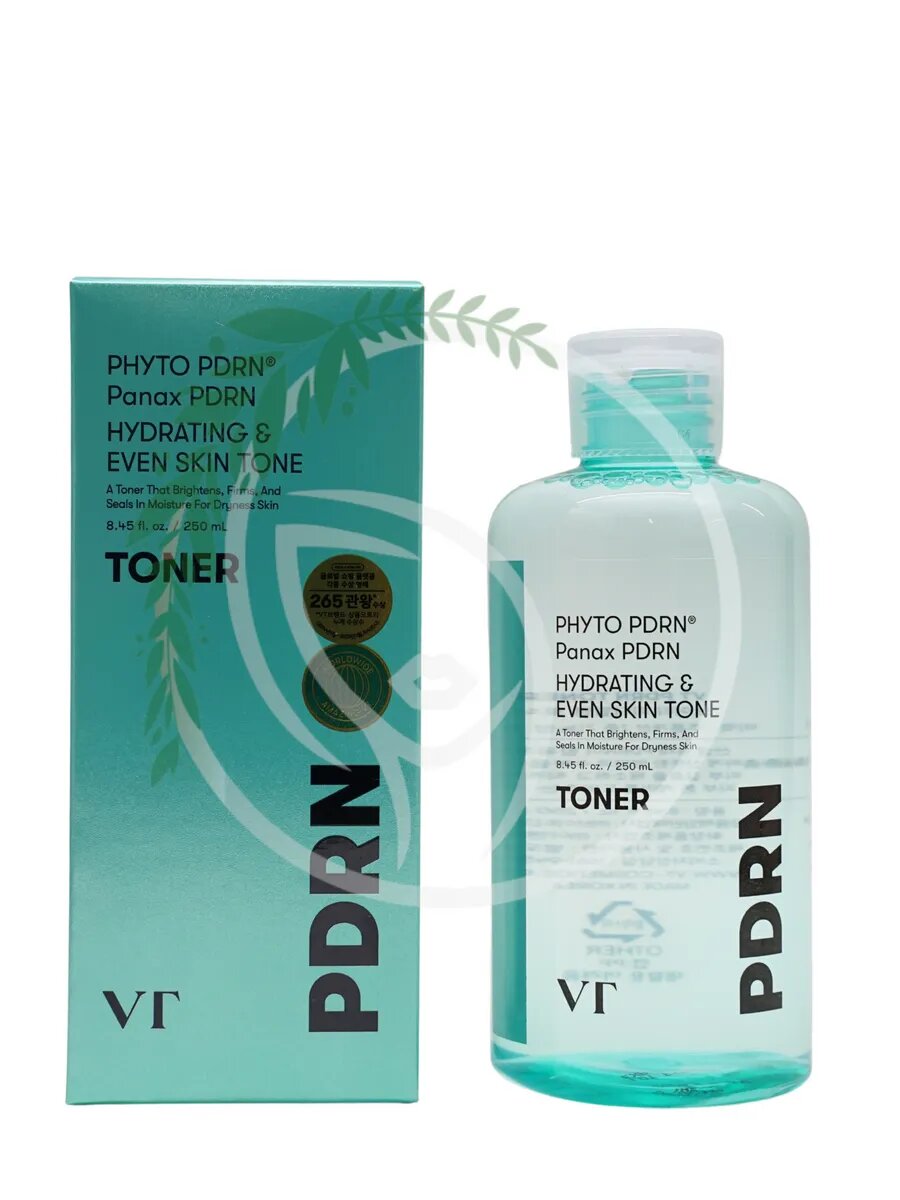 Увлажняющий тонер для лица с пдрн VT Cosmetics PDRN Toner 250ml