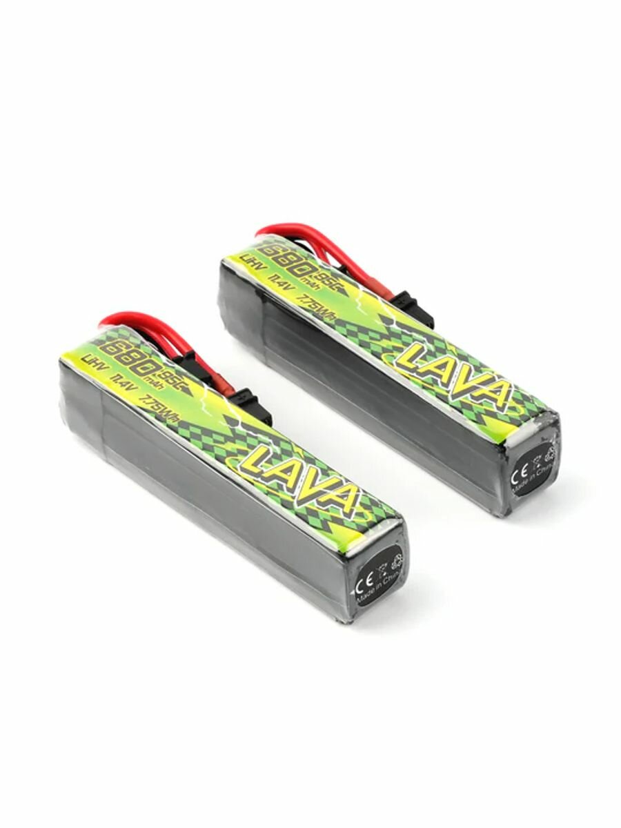 Аккумуляторы LiHV BetaFPV LAVA II (3S, 680mAh, 95C, XT30), 2шт.