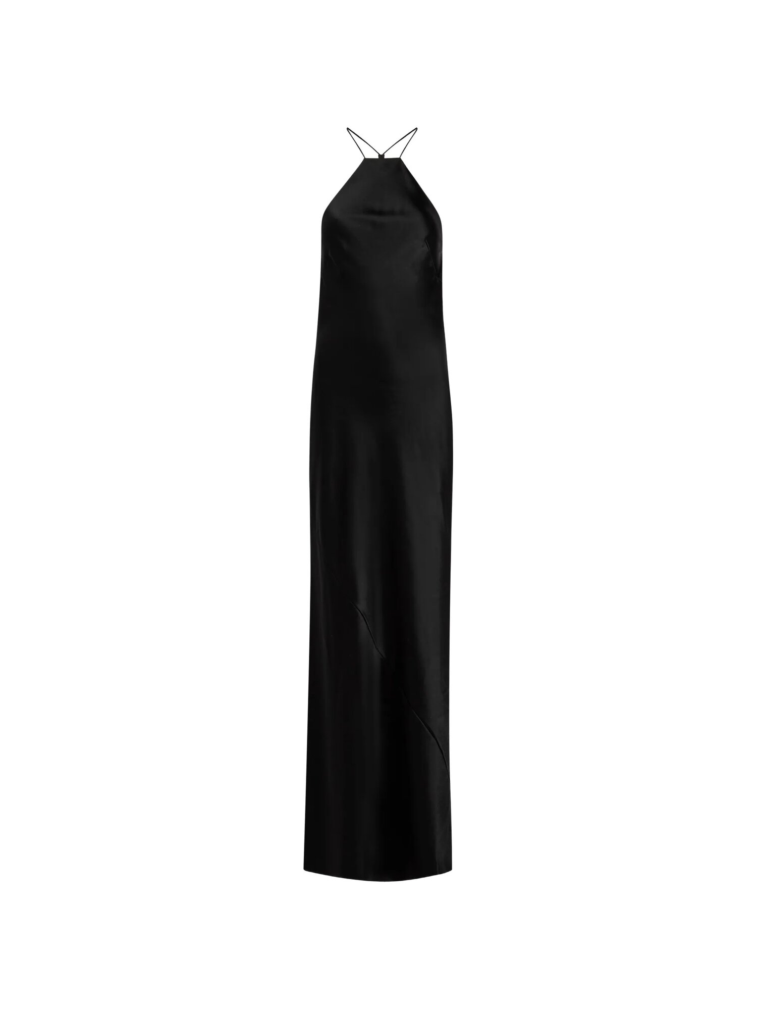 Платье Halterneck satin maxi dress