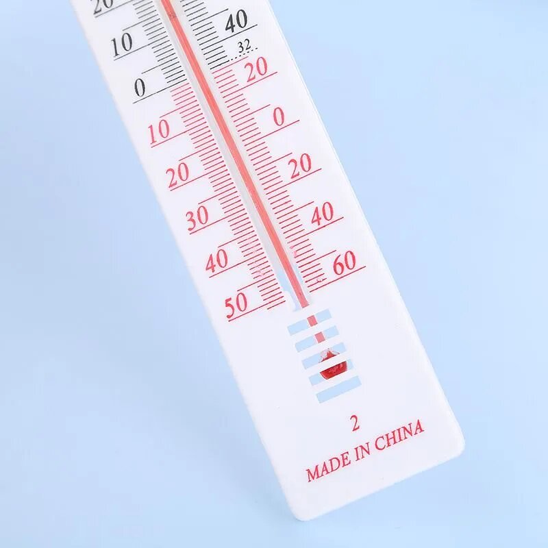 2 шт. Настенные термометры Белый Комнатная температура Измерение от -50 до +50 C Китай — фото 1