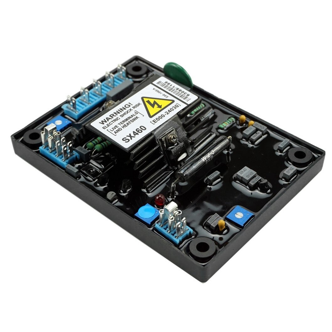 AVR SX460 автоматический регулятор напряжения для генератора, полуволновой фазоуправляемый АРН, с удалённым триммером