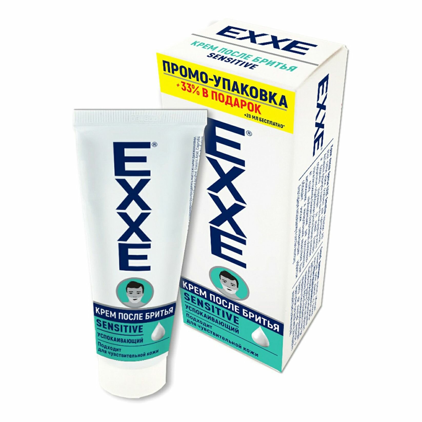 Крем после бритья Exxe Sensitive 80 мл
