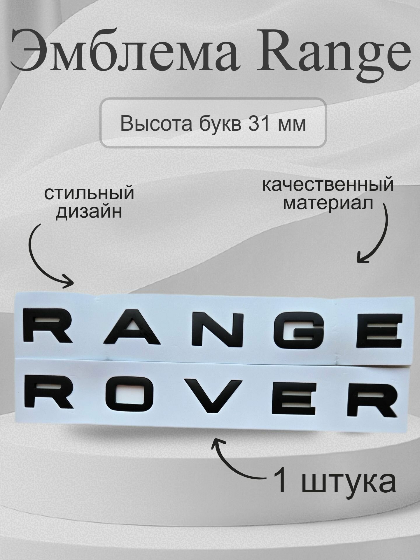 Эмблема/шильдик Range Rover