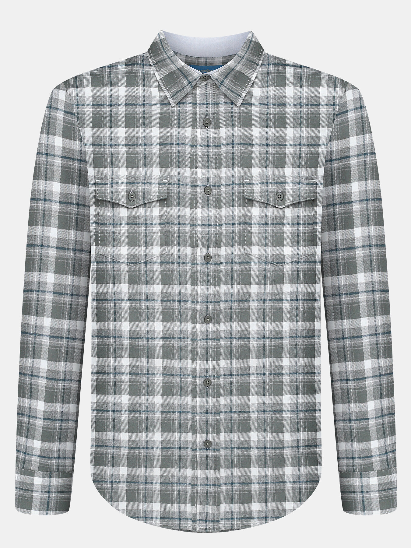 Рубашка Alessandro Manzoni Denim, размер 56, мультиколор — фото 1