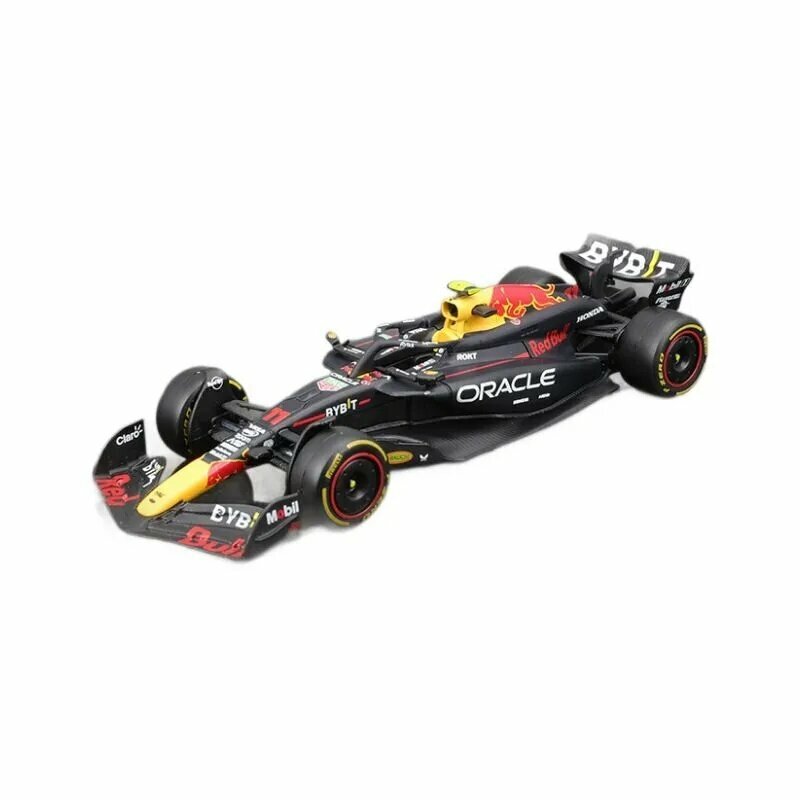 Bburago 1:24 2022 Red Bull RB18 Формульный болид Формулы-1, Литые под давлением автомобили, коллекционная модель гоночных игрушек