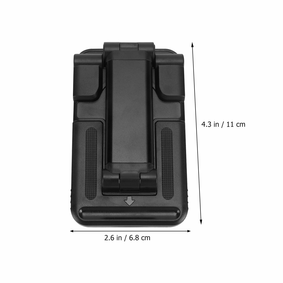 Подставка Для Телефона С Зажимом Из Пластика Чёрного Цвета 20.00X16.30X10.60Cm