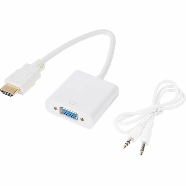Наборы крепежа Rexant Штекер HDMI-гнездо VGA, провод+шнур 3,5мм(17-6936)