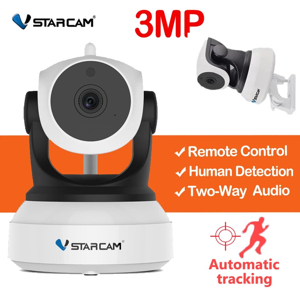 VStarcam C24S HD 2MP 3MP Wifi IP-камера Eye4 веб-камера PTZ 1080P CCTV-камера Wi fi SD-карта Ipcam Pet беспроводная ночная съемка P2P-