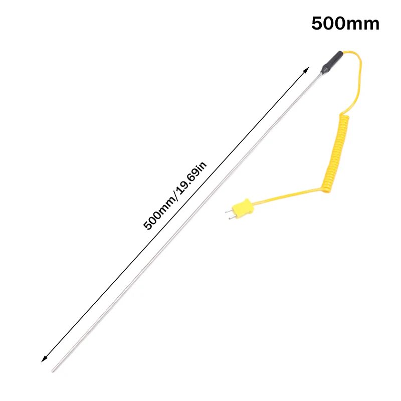 Термодатчик K-типа 500 мм, Color: E, Светло-желтый