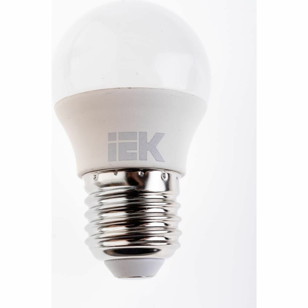 IEK Лампа LED G45 шар 7вт 230В 4000К E27 LLE-G45-7-230-40-E27