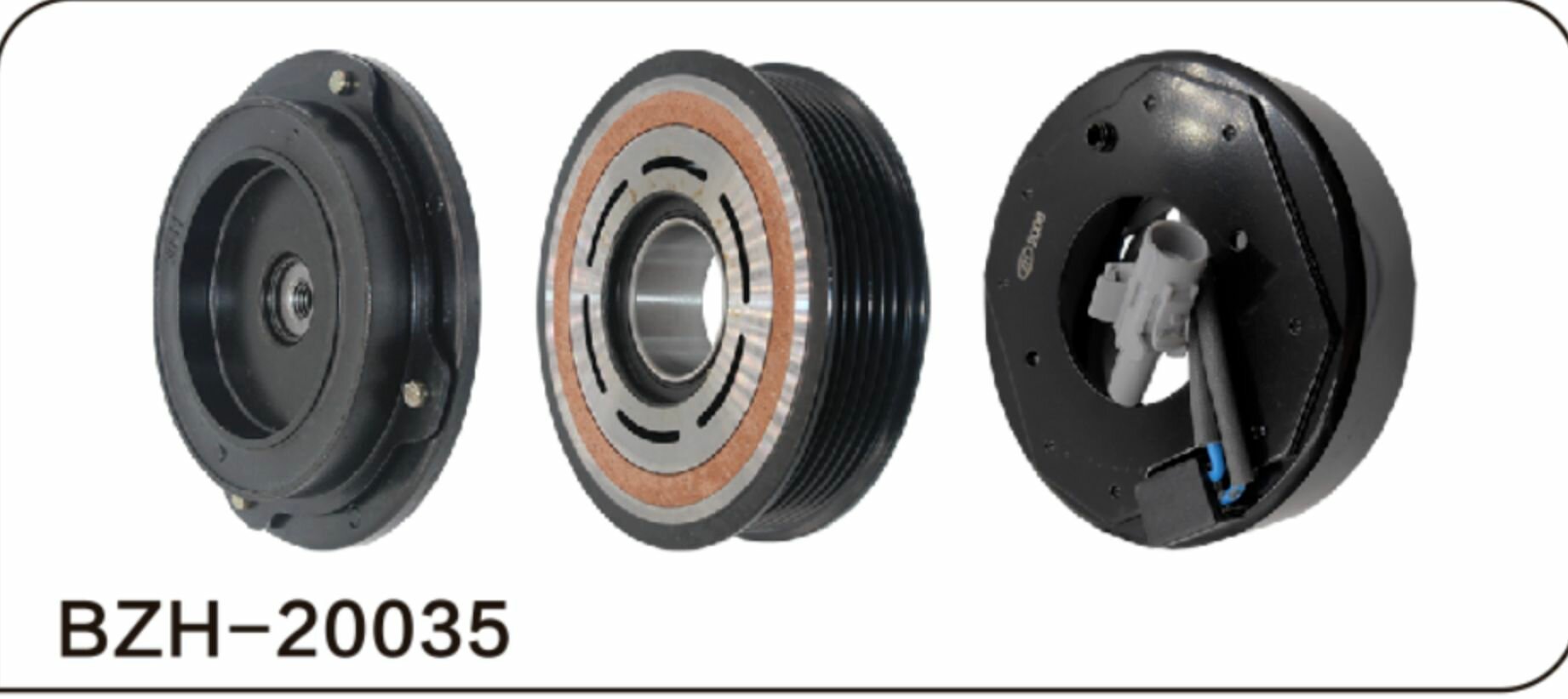 Муфта компрессора кондиционера " 1 (F20, F21)1.6d 2.0d (10-) 3 (E90, E91) 2.0d (05-12) 3 (E92, E93) 2.0d (06-13) 3 (F30, F31) 2.0d (11-) 3 Gran Turismo 2.0d (F34) (13-) 5 (F10, F11) 2.0d (10-16) 5