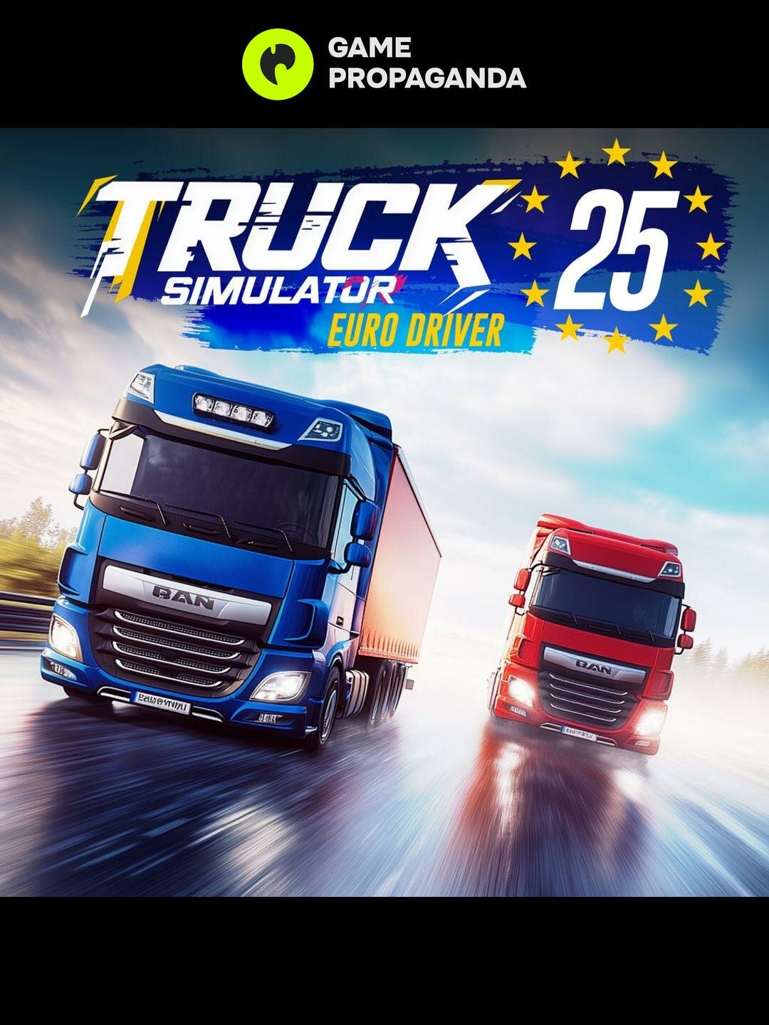 Игра Truck Simulator 25: Euro Driver PS4 + 225 TRY на баланс PSN. Турция. Цифровая версия