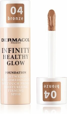 Тональный крем Dermacol Infinity Healthy Glow, оттенок 04 Bronze, 20 г