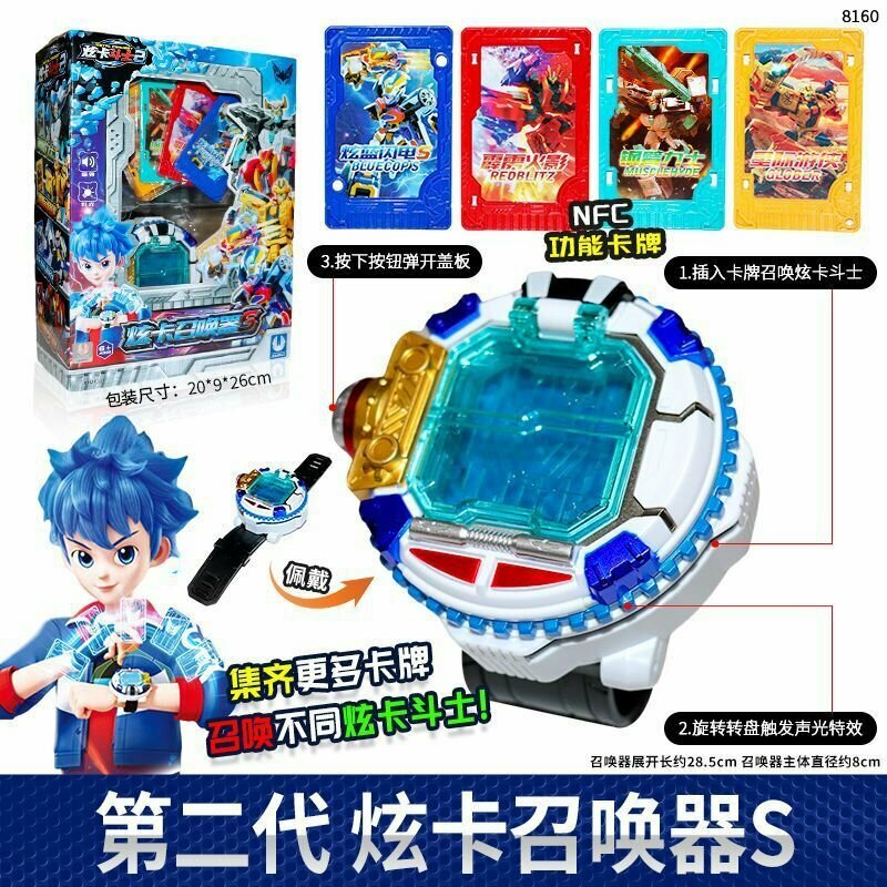 Xuan Ka Summoner S8160 4-в-1 трансформируемая робот-игрушка для детей, коллекционная фигурка с 4 частями, серия Heavy