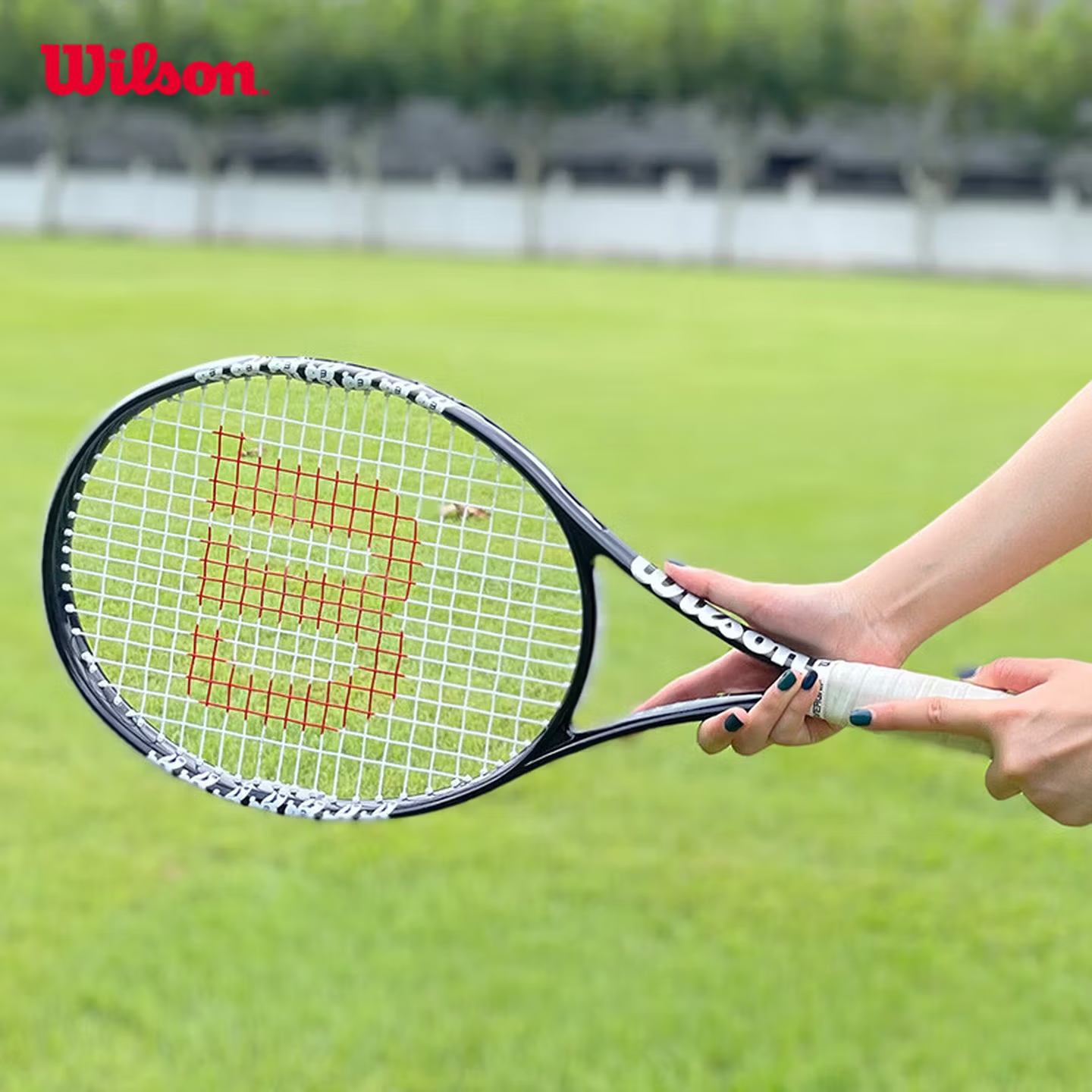 Теннисная ракетка Wilson ELITE COMP TNS RKT NY 2, 103 кв. д, 285г, (Ручка 2, со струнами)
