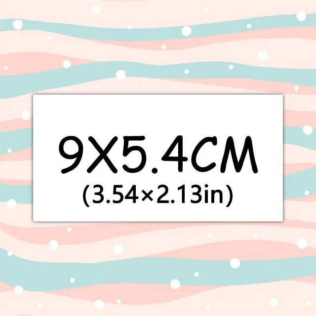 Визитки персонализированные 9x5.4 см