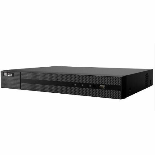 HILOOK NVR-104MH-C/4P, 4-канальный PoE, 8 Мпикс, H265+, поддержка 1 жесткого диска, запись 1080p, пропускная способность 80 Мбит/с, NVR