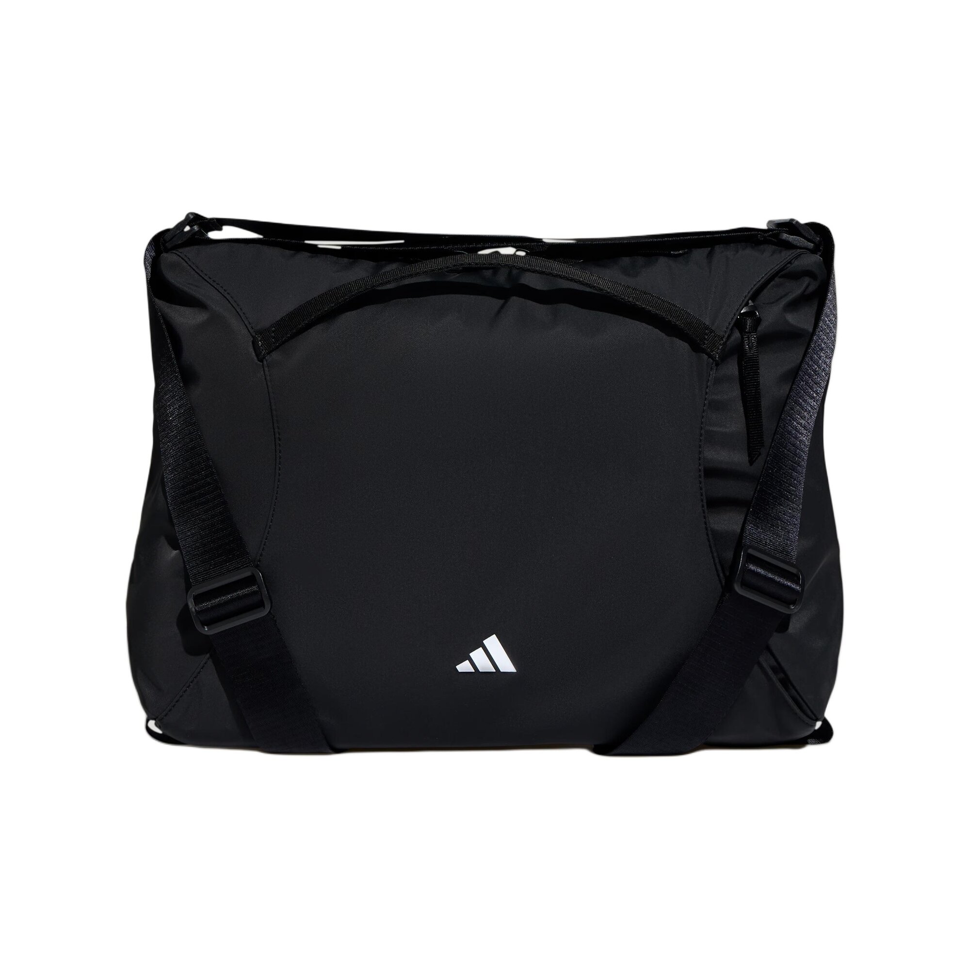 Сумка adidas, фактура стеганая, черный — фото 1