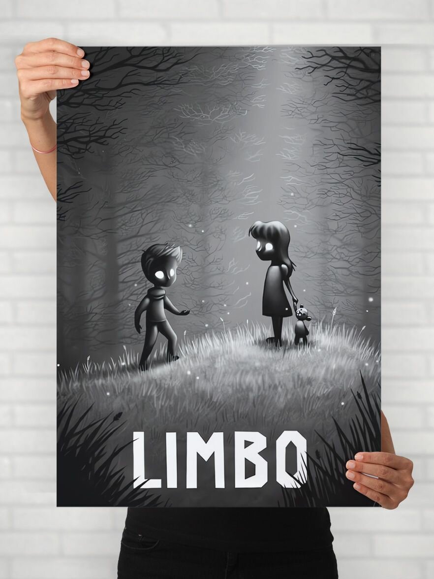 Плакат на стену для интерьера Лимбо (Limbo 9) - Постер по игре формата A2 (42x61 см)