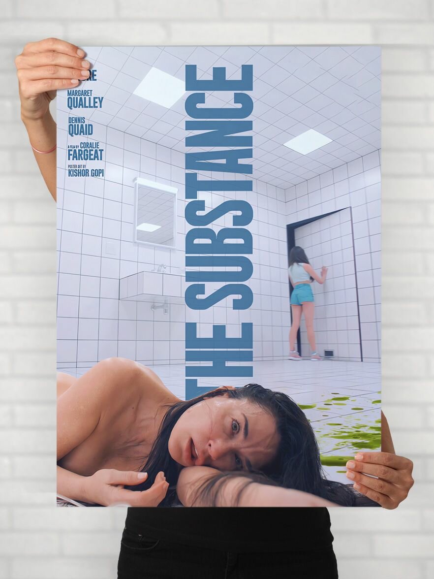 Плакат на стену для интерьера Субстанция (Substance 46) - Постер по фильму кино формата А1 (60x84 см)