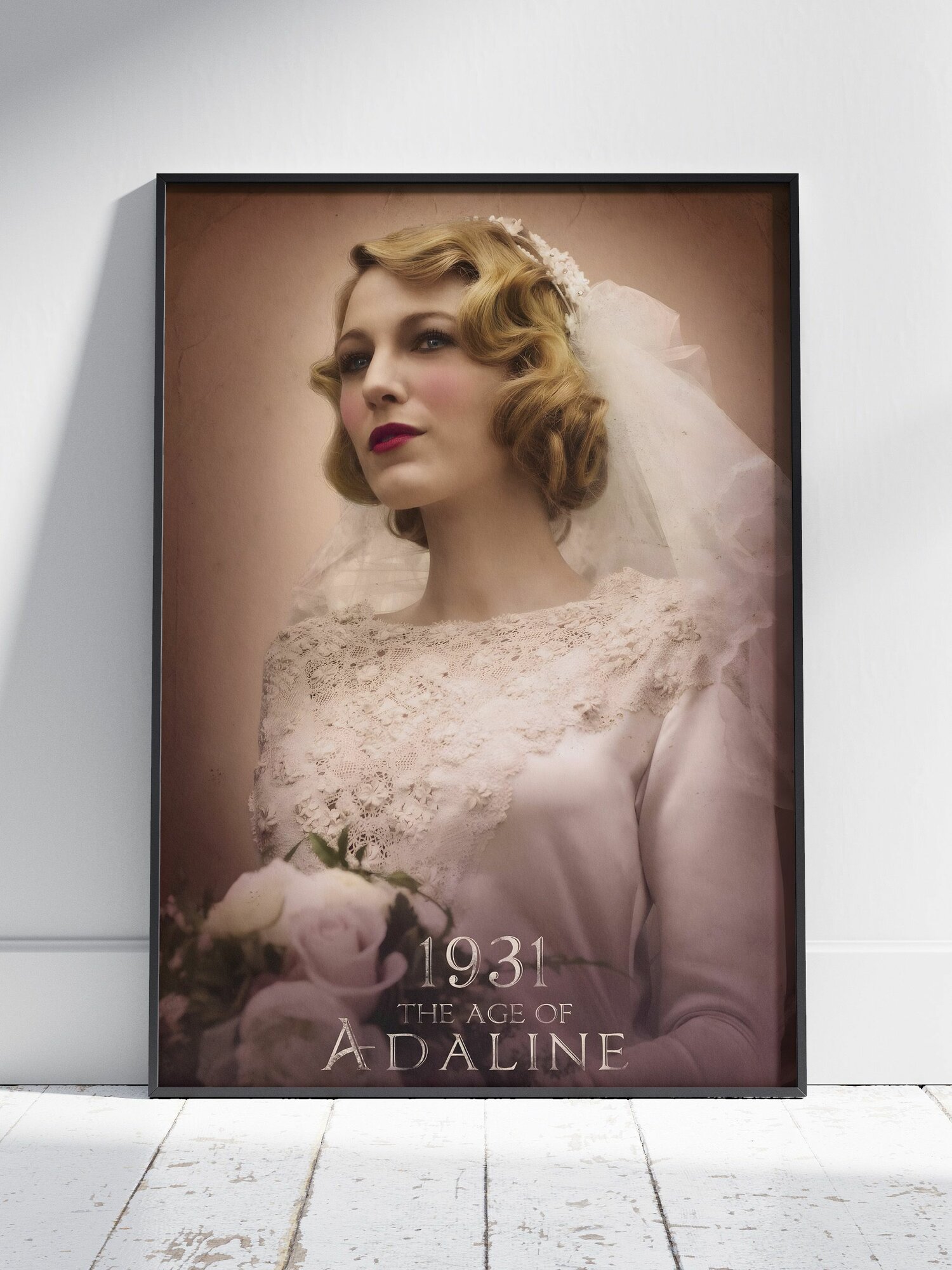 Плакат на стену для интерьера Век Адалин (Age Adaline - Адалин Боуман 2) - Постер по фильму кино формата А3 (30x42 см)