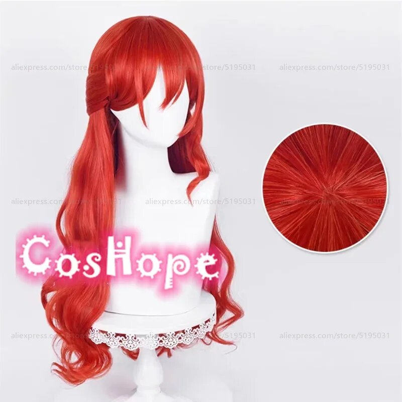 CosHope красный парик для косплея, Wig Only