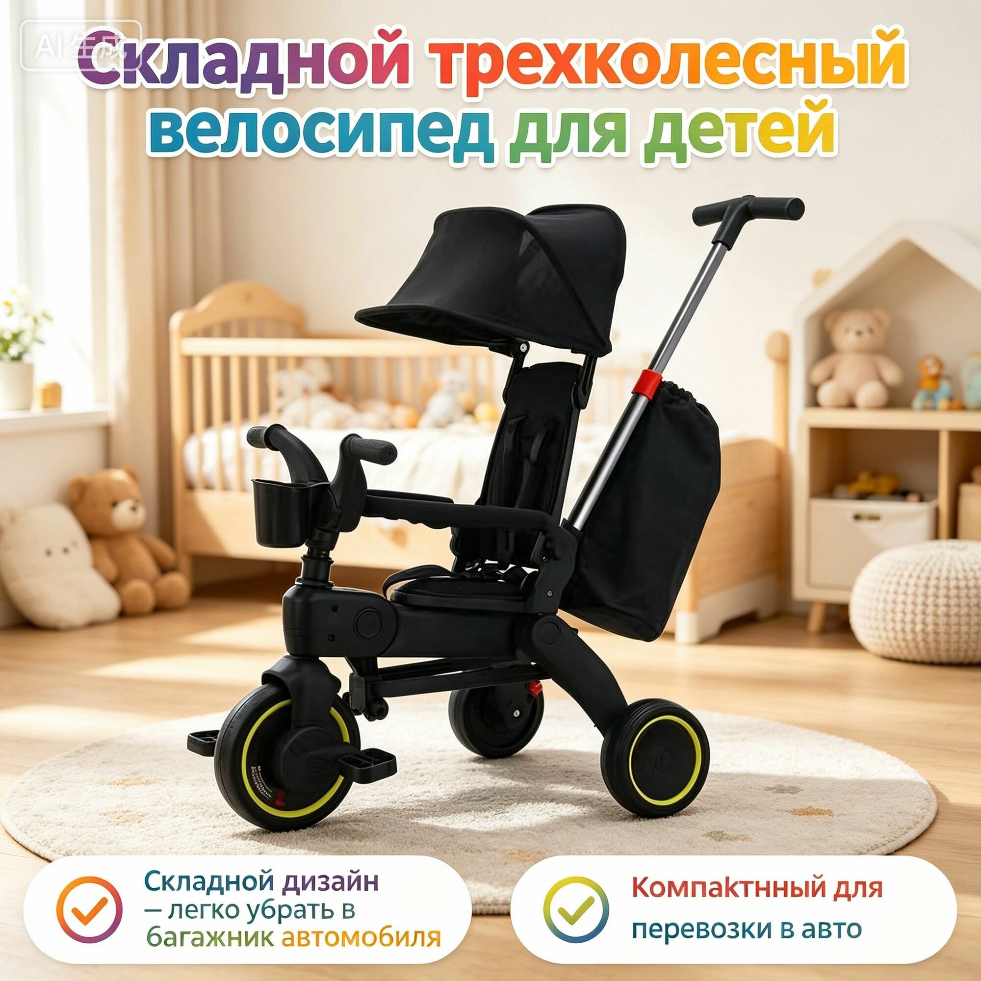 Велосипед-коляска