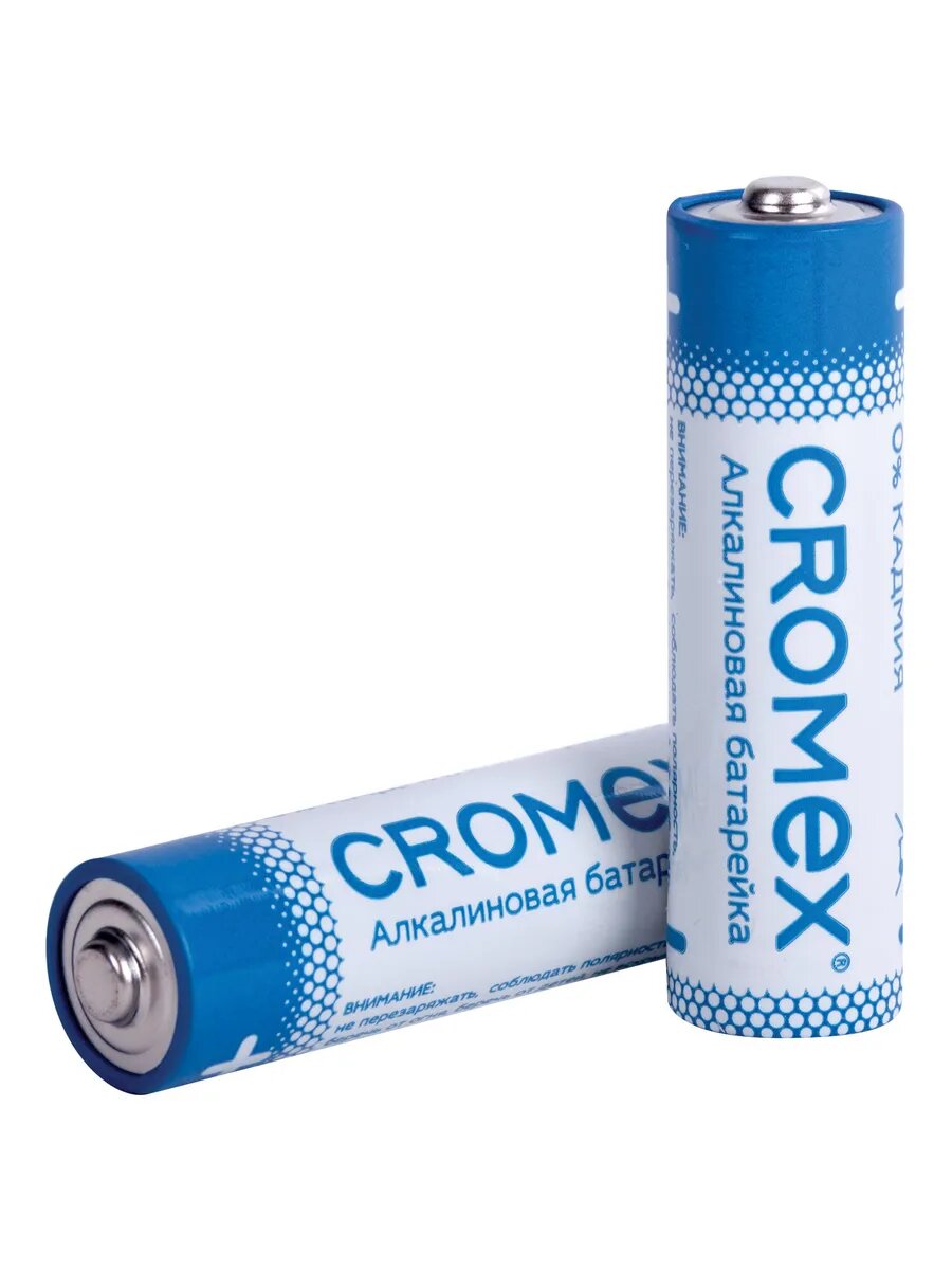 Батарейки CROMEX Alkaline AA LR6 компл 4 шт спайка