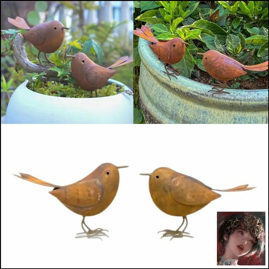 Фигурка садовая
