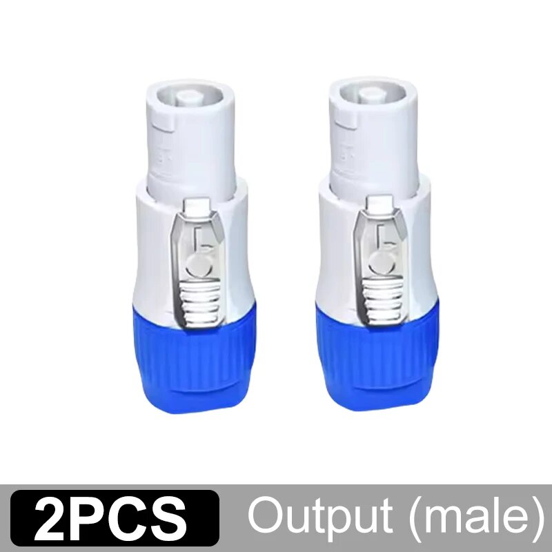 2шт разъем Powercon 20A 250V, серый