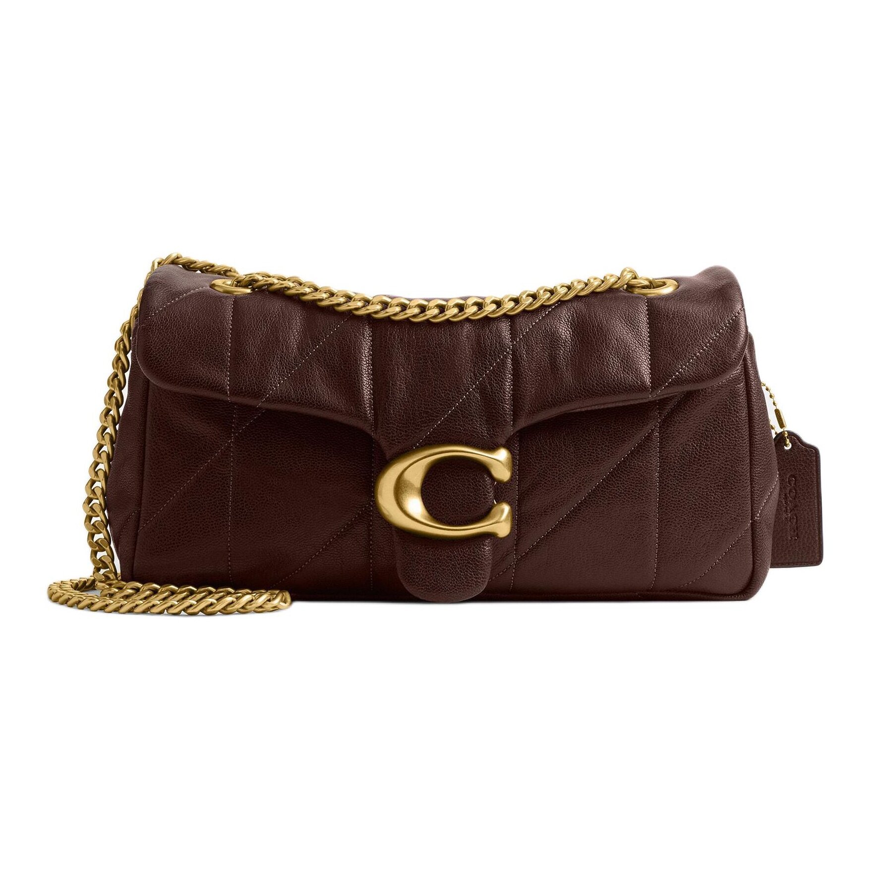 Сумка Coach, фактура плетеная — фото 1