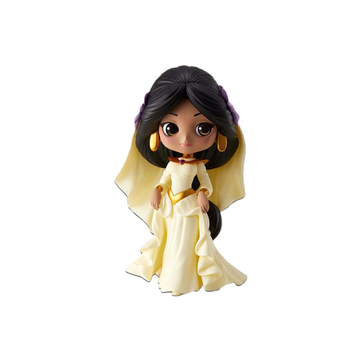 BANDAI Диснеевские принцессы Фигурки в стиле Chibi Специальное издание Свадебное платье 15 см