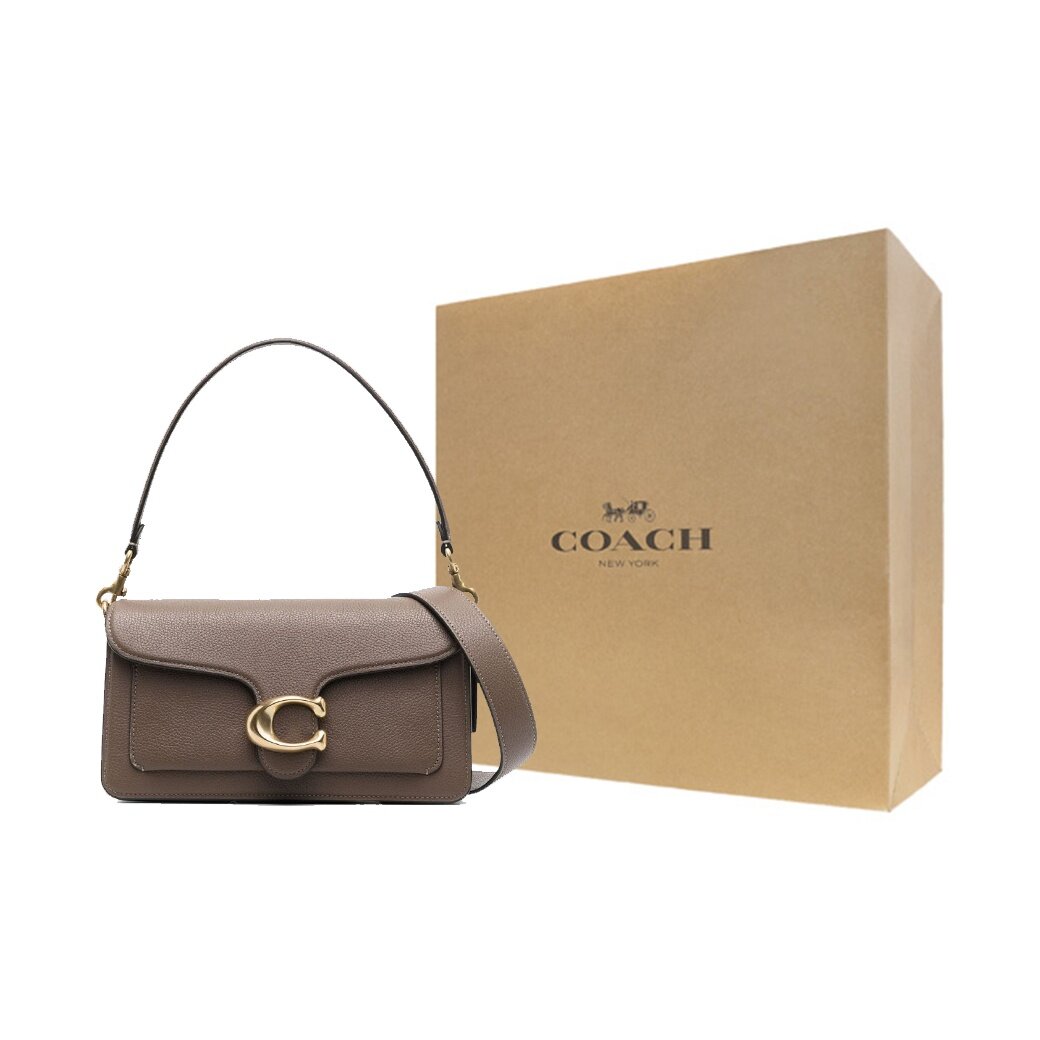 Сумка Coach, темно-коричневый — фото 1