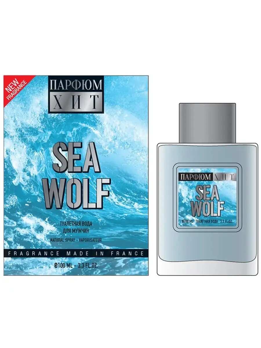 Туалетная вода мужская Kpk Parfum свежий цитрусовый Sea Wolf 100мл