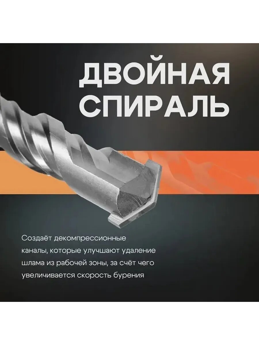 Мощный бур по бетону для надежных работ