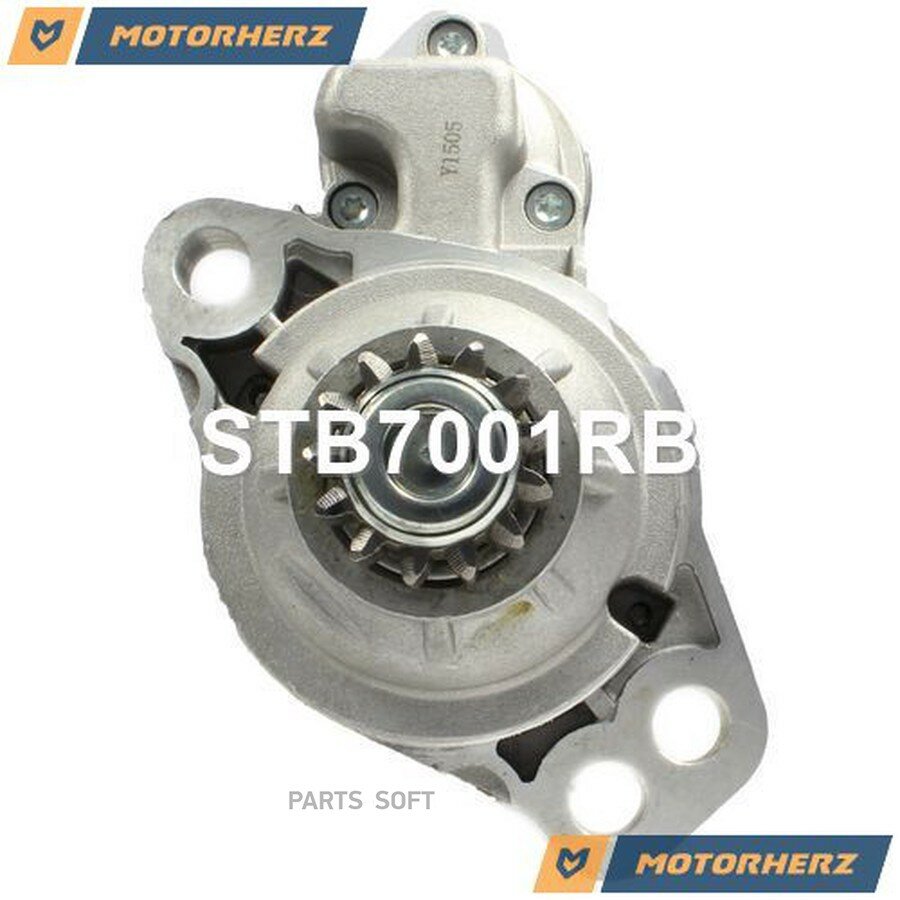 Стартер от официального дистрибьютора, MOTORHERZ, артикул STB7001RB