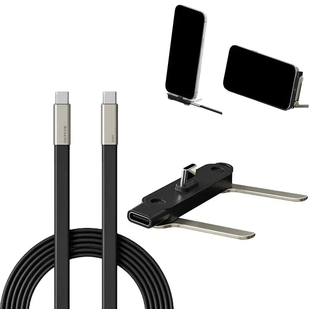 Кабель Type-C - Type-C 240 Вт, 1.5 м, Data cable set A — фото 1